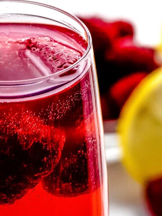 Raspberry Mocktail Recipe (The Vow)