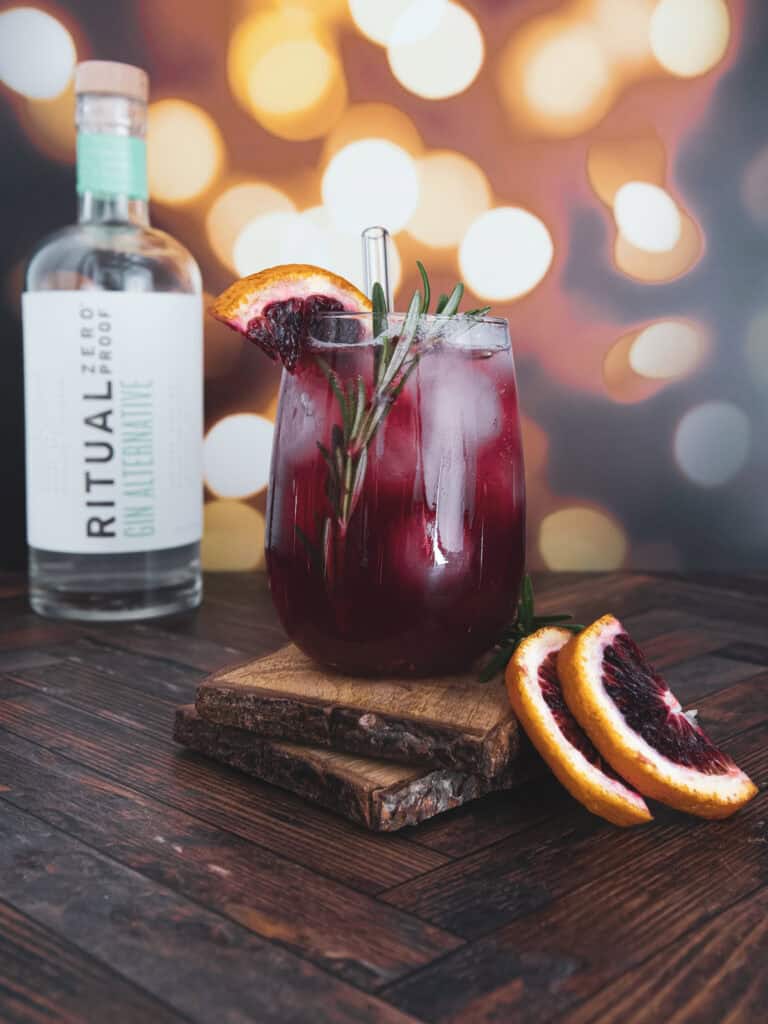 Christmas Gin Mocktail Recipe