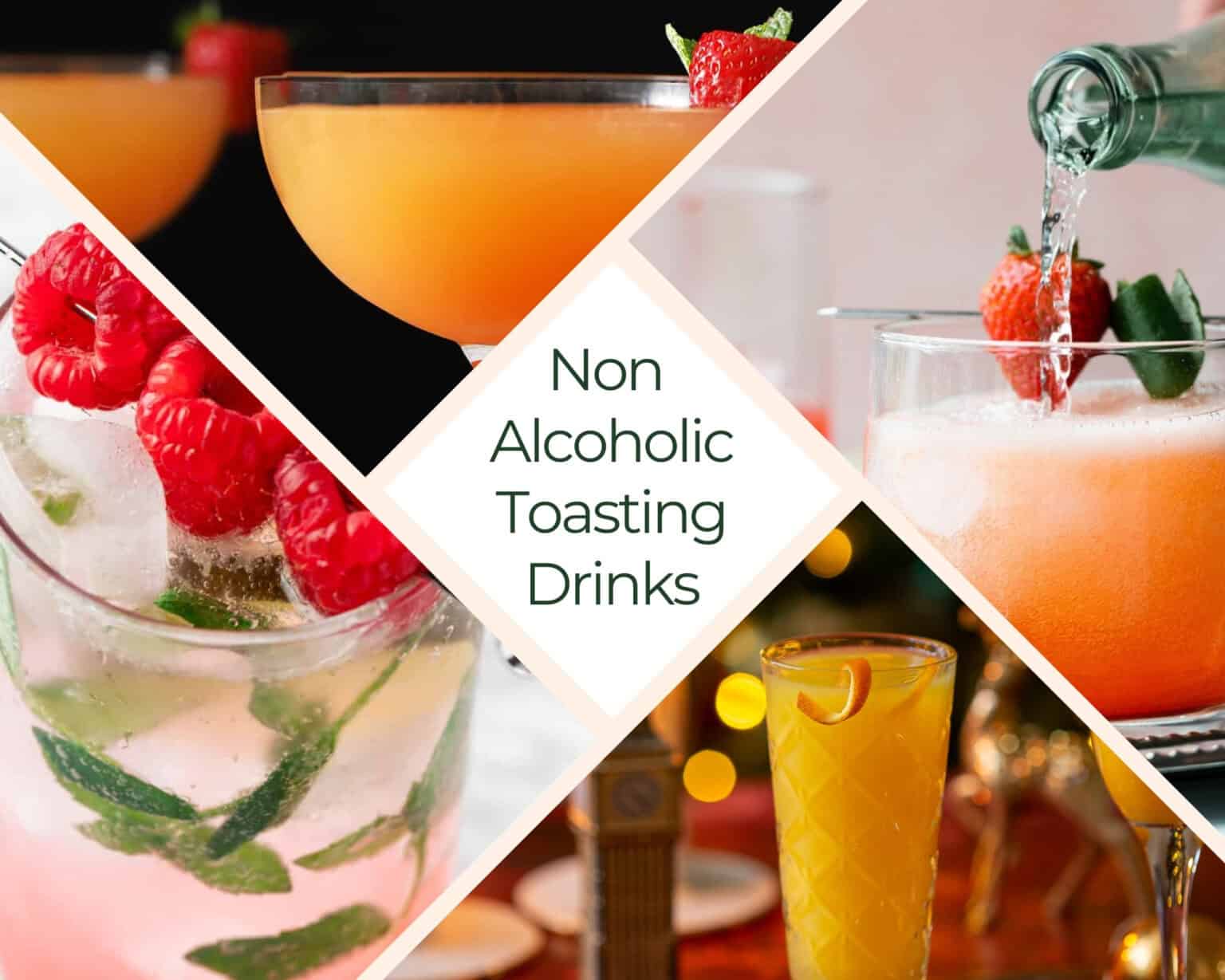 The Best Non-Alcoholic Toasting Drinks