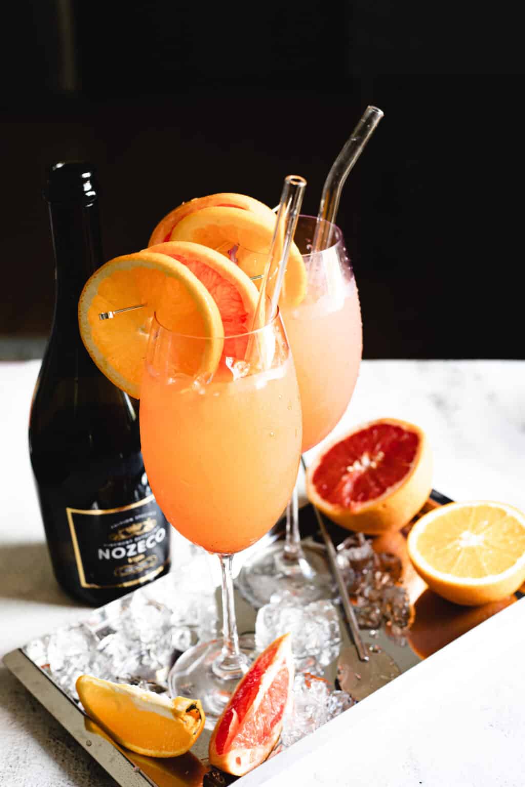 Non-Alcoholic Aperol Spritz Mocktail Without Specialty Ingredients