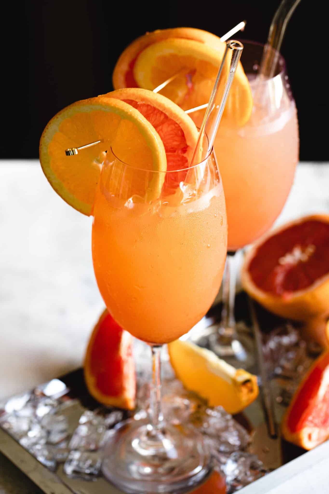 Non-Alcoholic Aperol Spritz Mocktail Without Specialty Ingredients