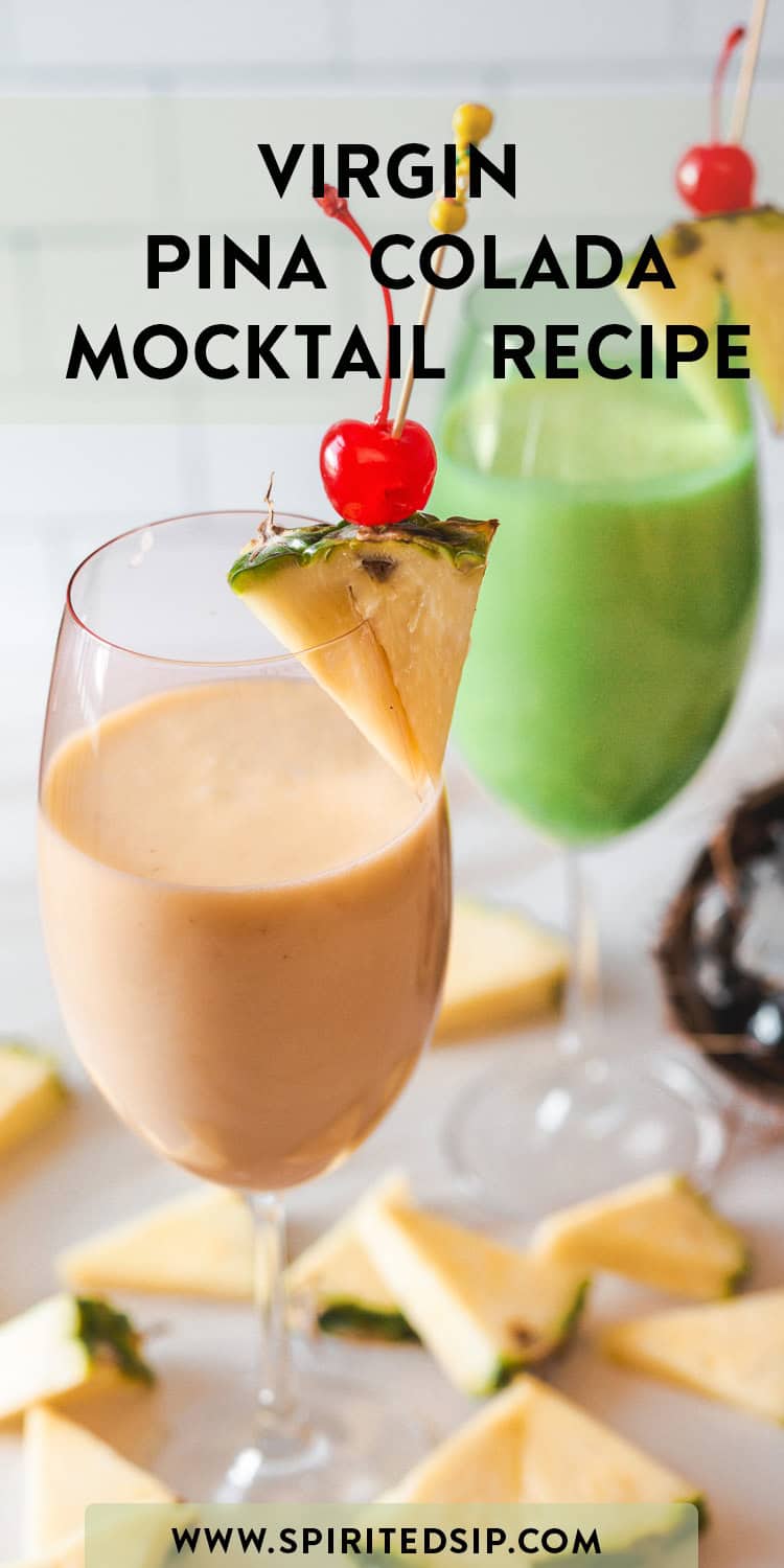 Creamy Pina Colada Mocktail (Without Specialty Ingredients!)