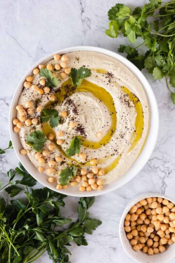 How to make Hummus with Canned Chickpeas
