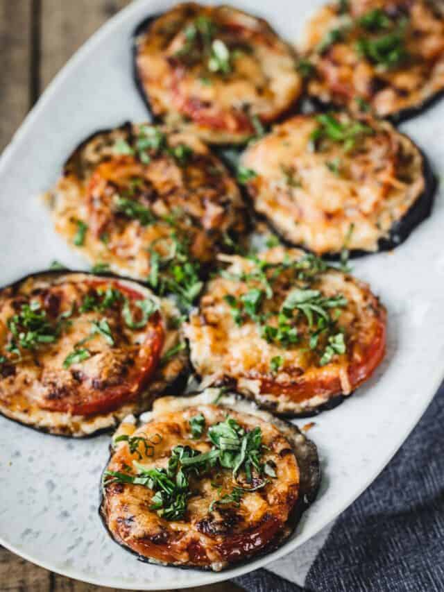 The Only Vegan Eggplant Stacks You'll Want to Make