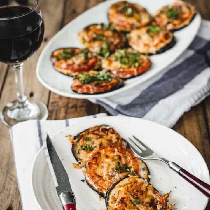 The Only Vegan Eggplant Stacks You'll Want to Make