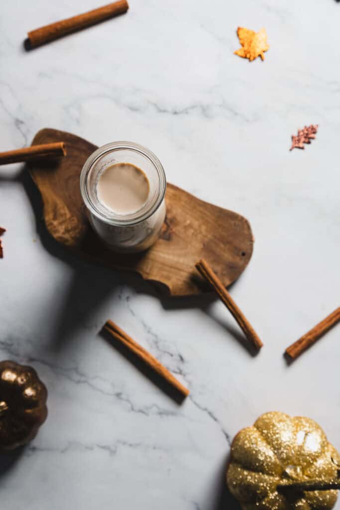 My Favorite Fall Homemade Pumpkin Spice Creamer Coffee