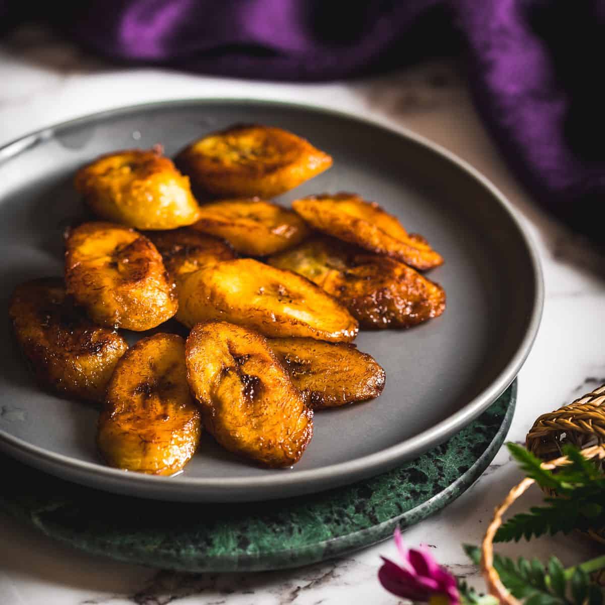 Plantain Banana Recipe Easy Fried Sweet Plantains (Plátanos Maduros