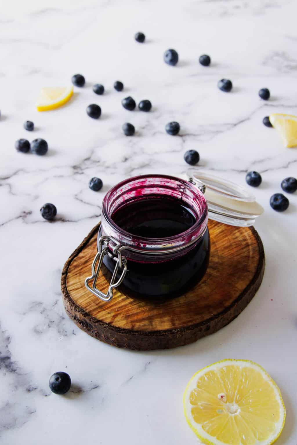 Homemade Blueberry Syrup Recipe