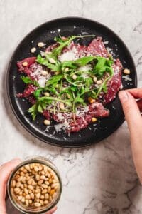 The Beast Seared Duck Carpaccio Recipe
