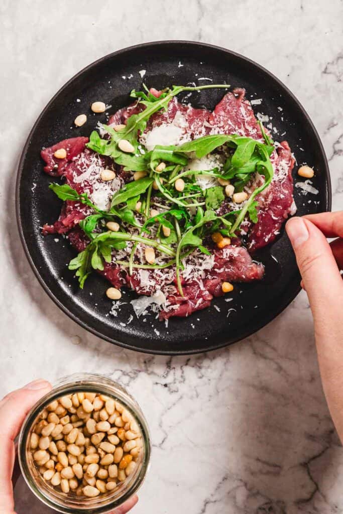 The Beast Seared Duck Carpaccio Recipe