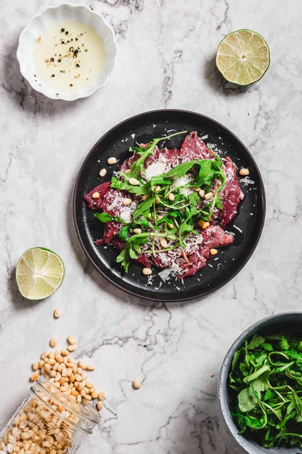The Beast Seared Duck Carpaccio Recipe