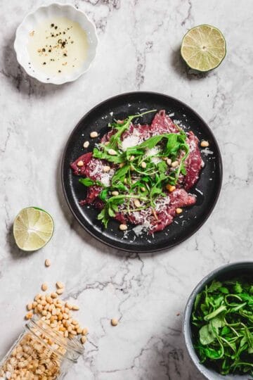 The Beast Seared Duck Carpaccio Recipe