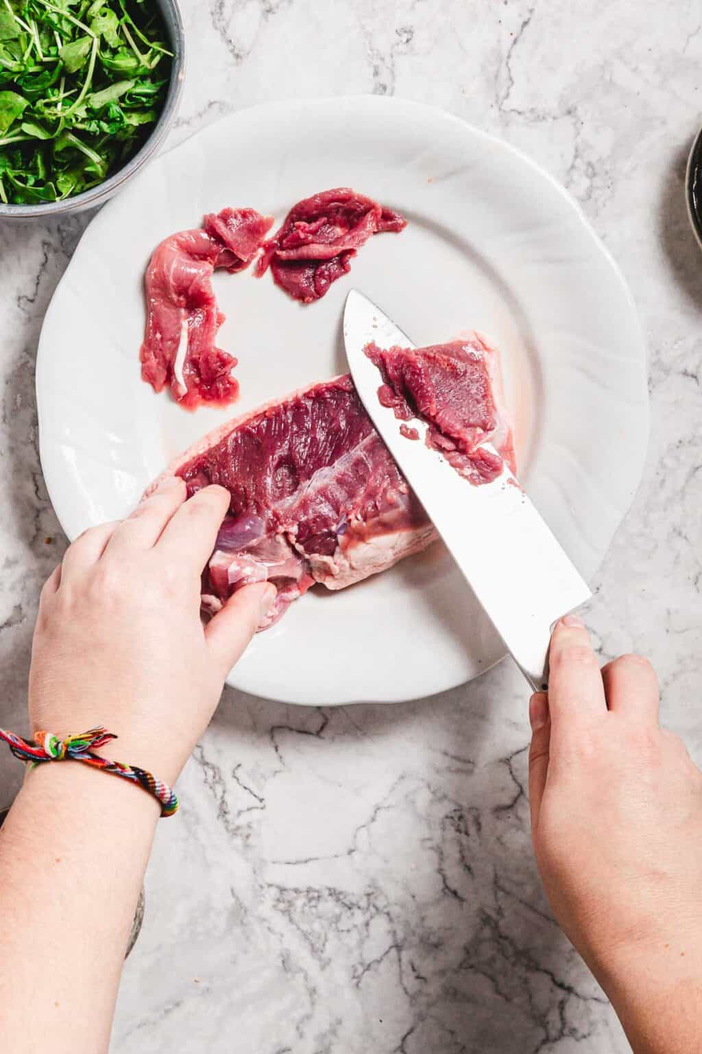 The Beast Seared Duck Carpaccio Recipe