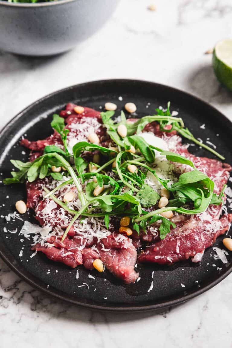 The Beast Seared Duck Carpaccio Recipe