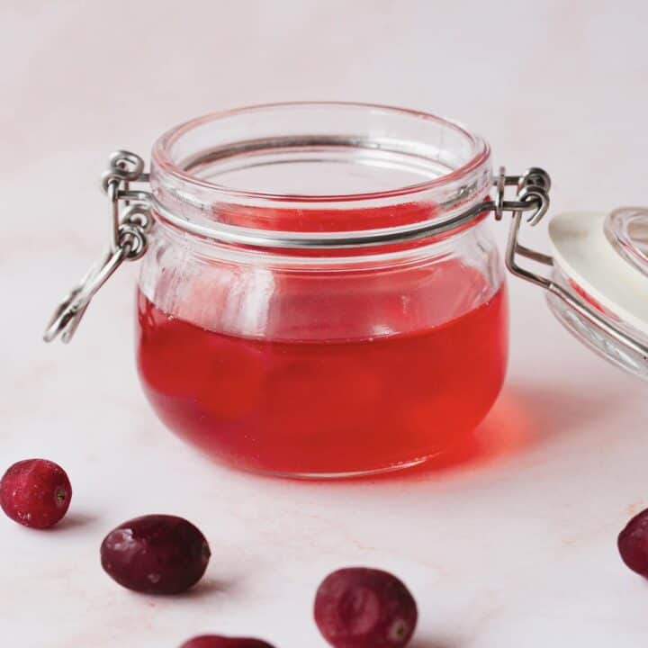 Cranberry Syrup Recipe