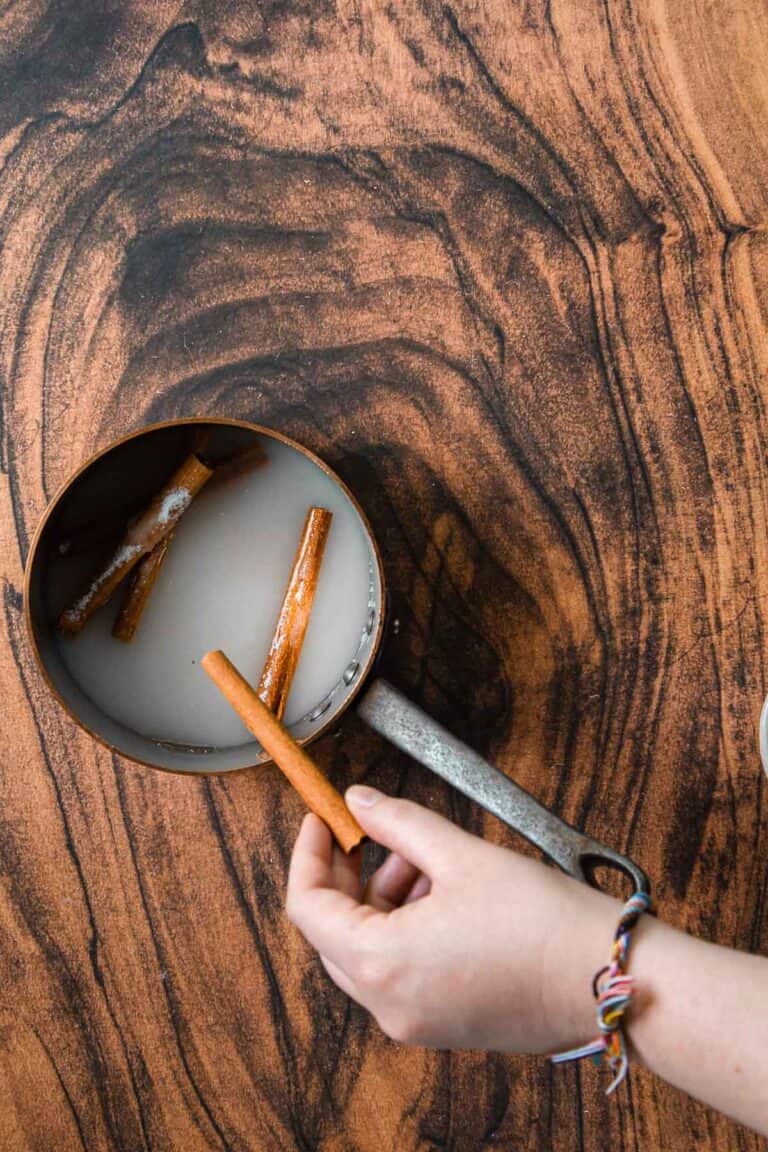 Homemade Cinnamon Simple Syrup