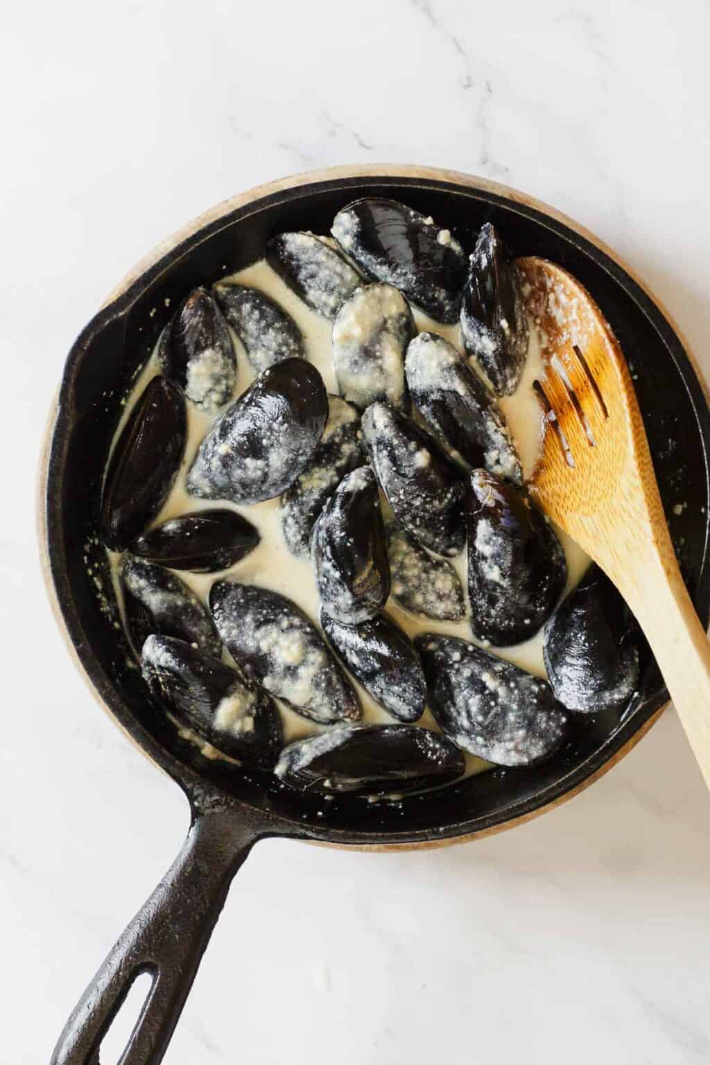 Easy Baked Mussles Recipe