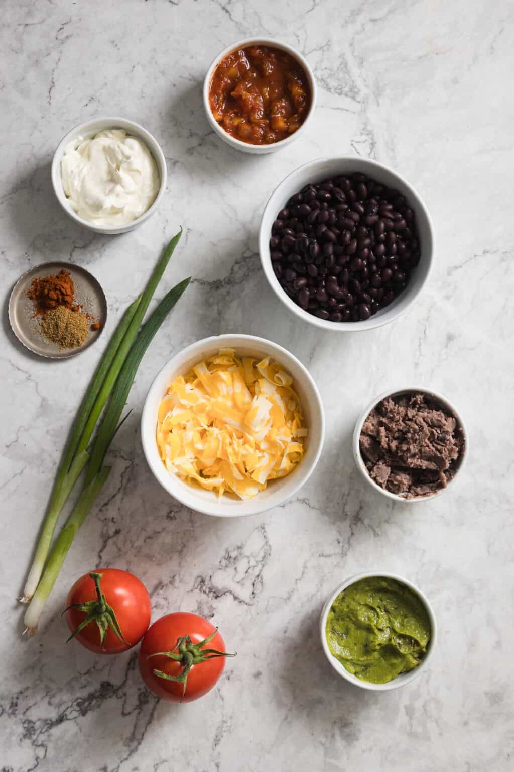 Easy Vegetarian Seven Layer Dip Recipe