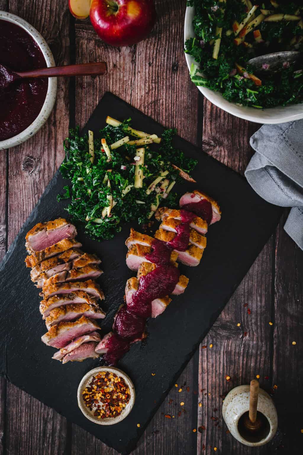 Pan Seared Duck Breast or the Perfect Valentines Day Appetizer