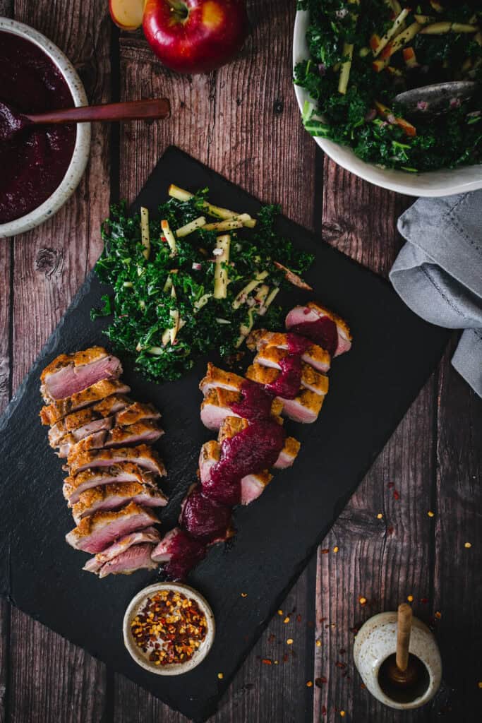 Pan Seared Duck Breast or the Perfect Valentines Day Appetizer