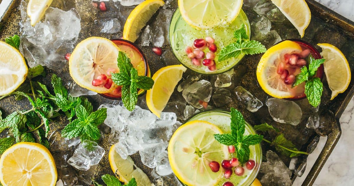Perfect Summertime Mint Lemonade Recipe