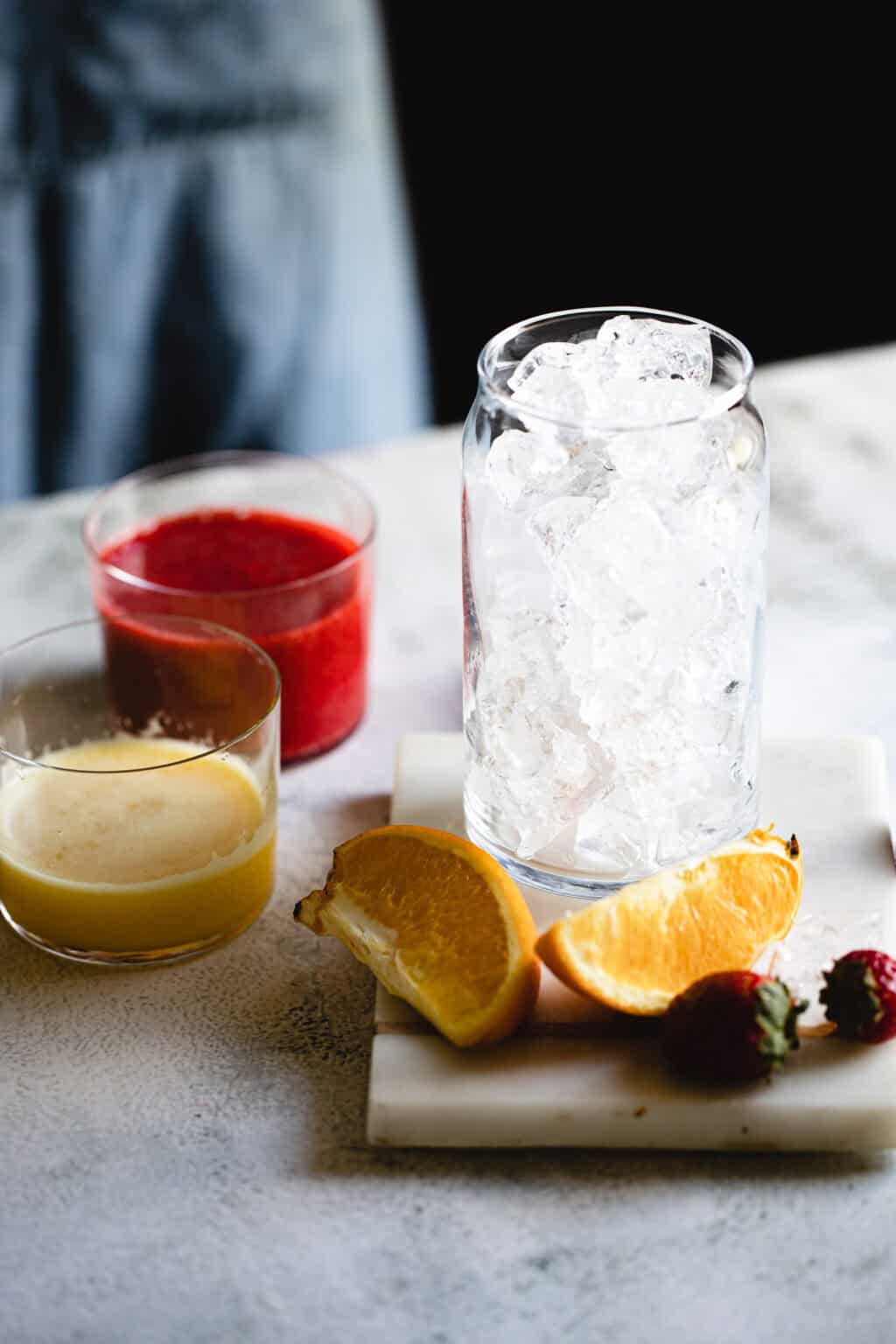 Strawberry Orange Mocktail