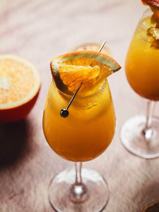 Citrusy & Bright Orange Mocktail Recipes