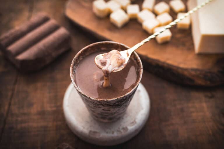 Colombian-Inspired Hot Chocolate with Cheese