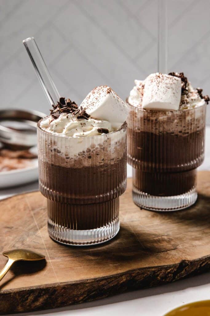 The easy frozen chocolate drink that doubles as dessert