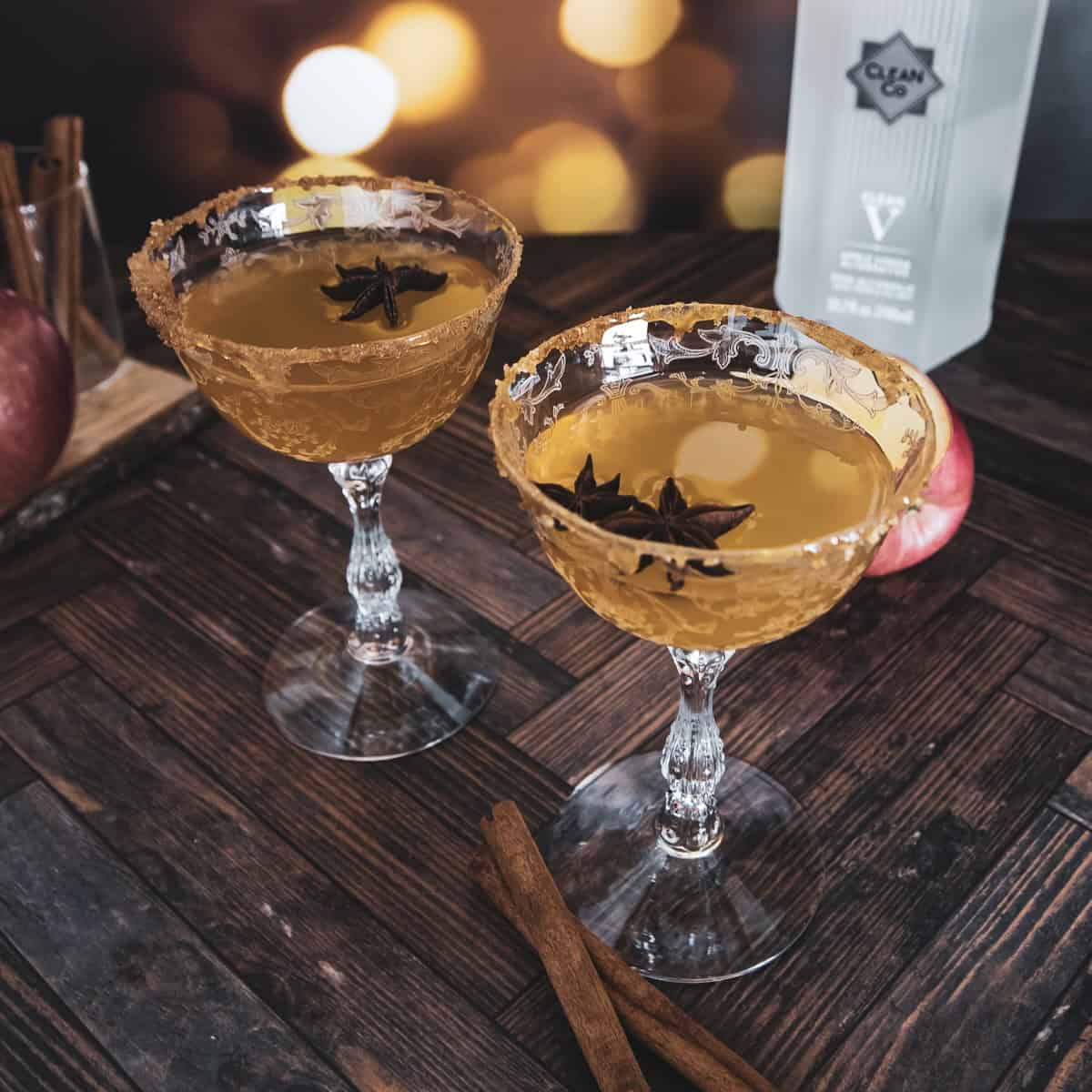 The Perfect Apple Cider Martini Mocktail to Kick Off Fall