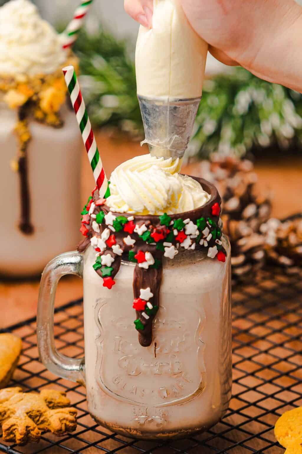 I Tried Making a Gingerbread Freakshake and It Might Be the Best Part ...