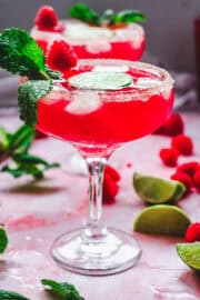 The Raspberry Mocktail Everyone Keeps Refilling